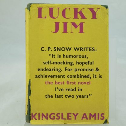 Lucky Jim by Kingsley Amis | Rare and Antique Books