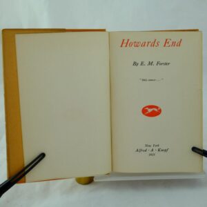 Howards End by E. M. Forster - Rare and Antique Books