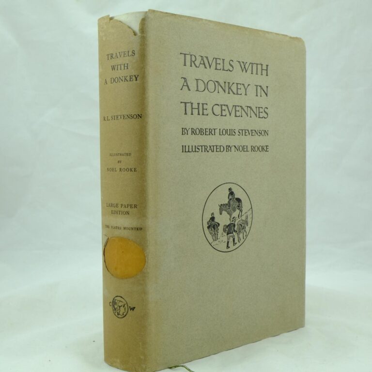 Travels with a Donkey in the Cevennes - Rare and Antique Books
