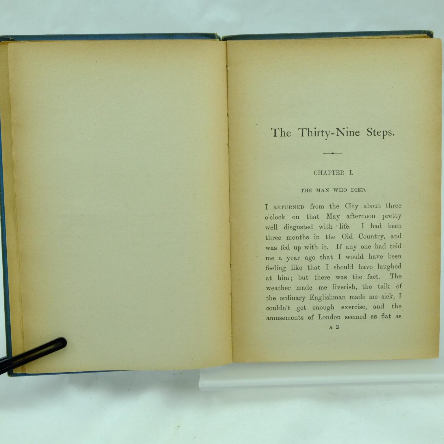 The Thirty Nine Steps by John Buchan - 1919 - Rare and Antique Books