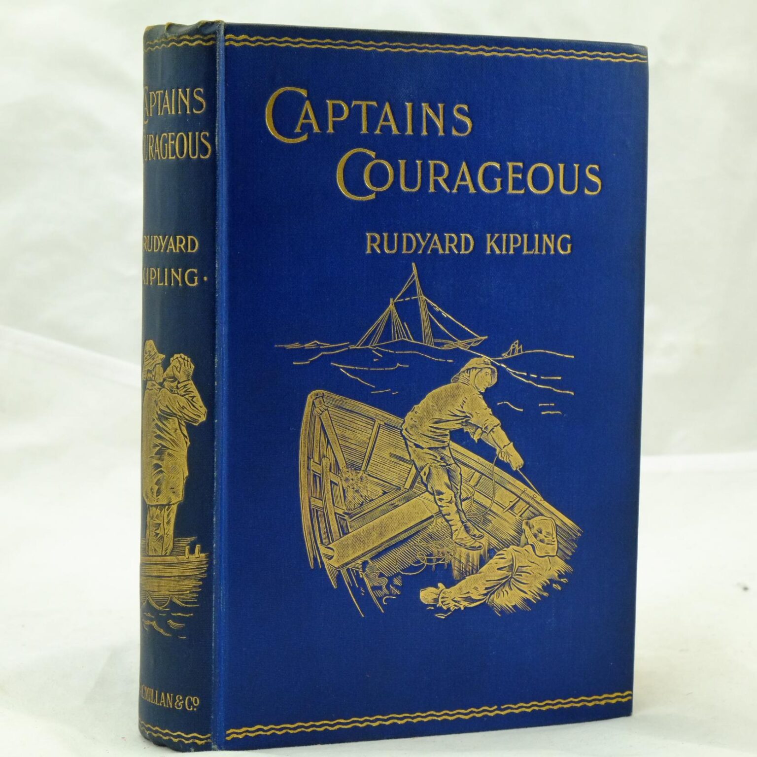 Captains Courageous by Rudyard Kipling - Rare and Antique Books