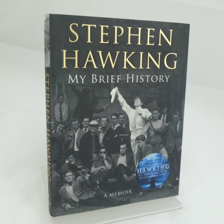 Stephen Hawking: My Brief History - Rare and Antique Books
