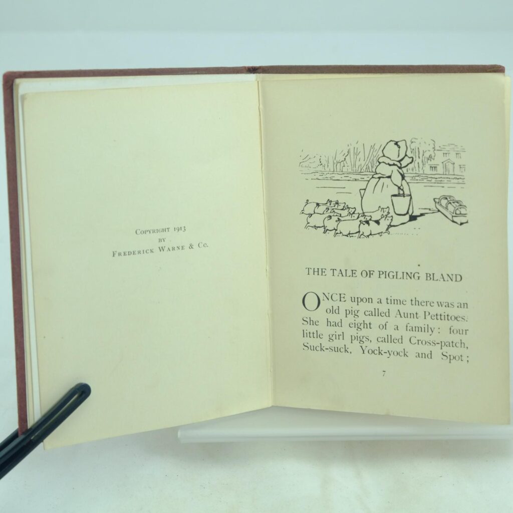The Tale of Pigling Bland by Beatrix Potter - Rare and Antique Books