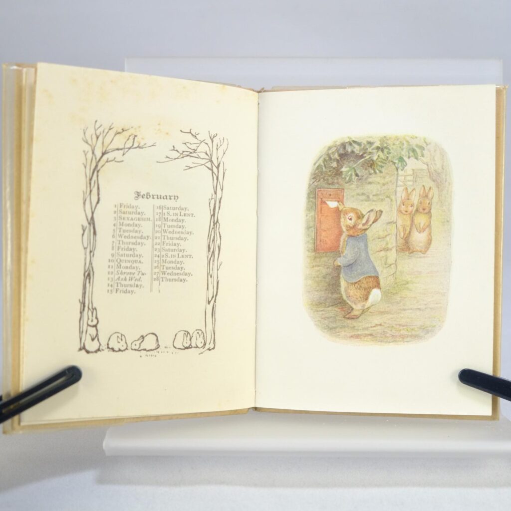 Peter Rabbit's Almanac for 1929 by Beatrix Potter. - Rare and Antique Books